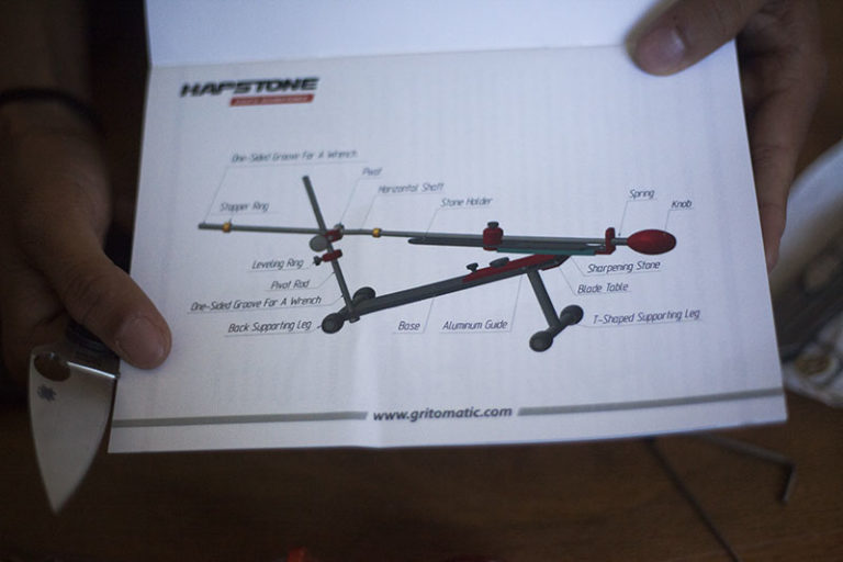 Hapstone Pro Manual Knife Sharpener Review